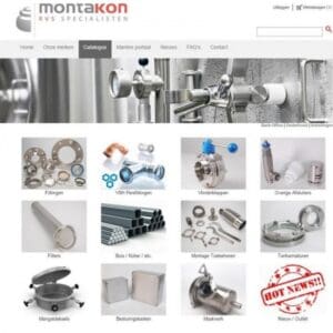 Vernieuwde website van Montakon gereed - Fluids Processing