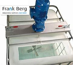 IBC container roerwerken, mixers & mengers - Fluids Processing