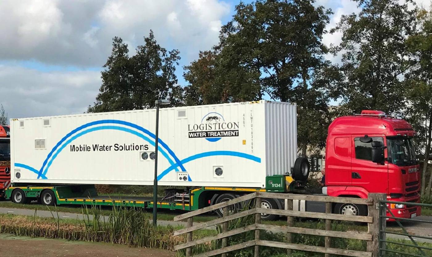 Bezoek Logisticon Mobile Water Solutions op de Aquatech - Fluids Processing