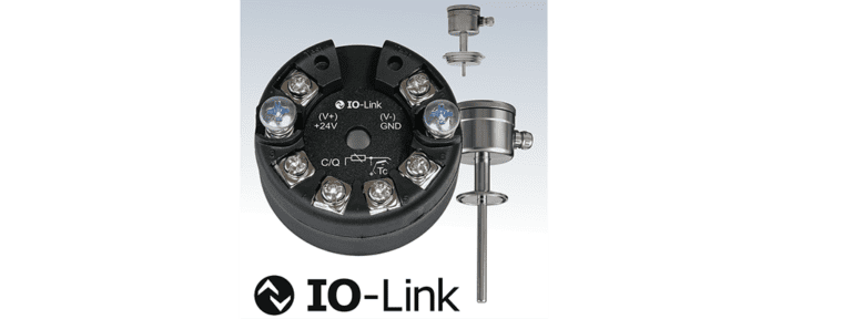 Pt100 koptransmitter met IO-Link van Klay Instruments - Fluids Processing