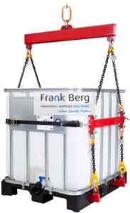 Hoisting IBC containers / safe lifting frame - Fluids Processing